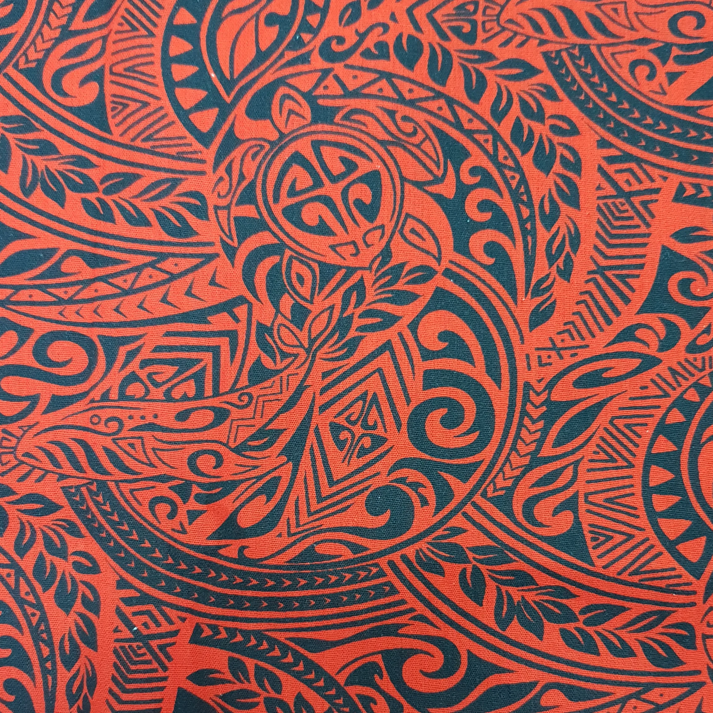 Wholesale Polynesian Print Tattoo Design Fabric Collection