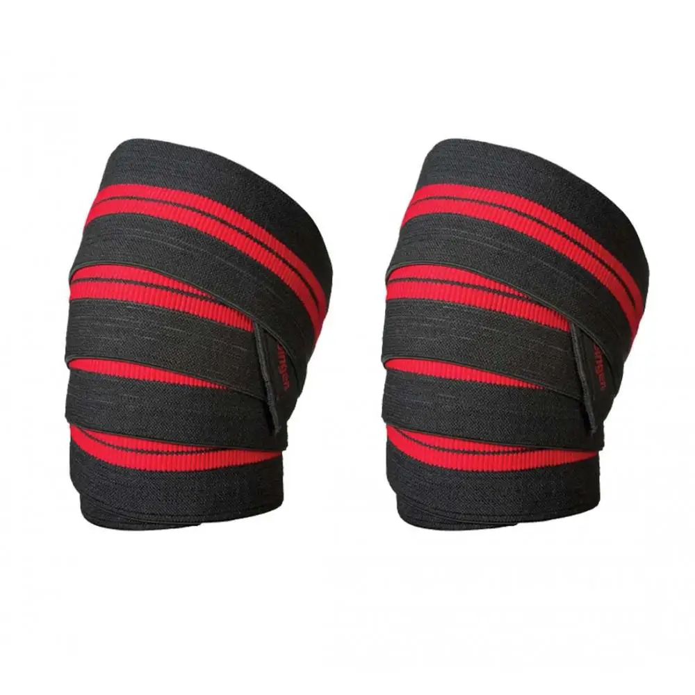 2024 Oem Power Lifting Heavy Duty Fitness Weightlifting Knee Wraps ...