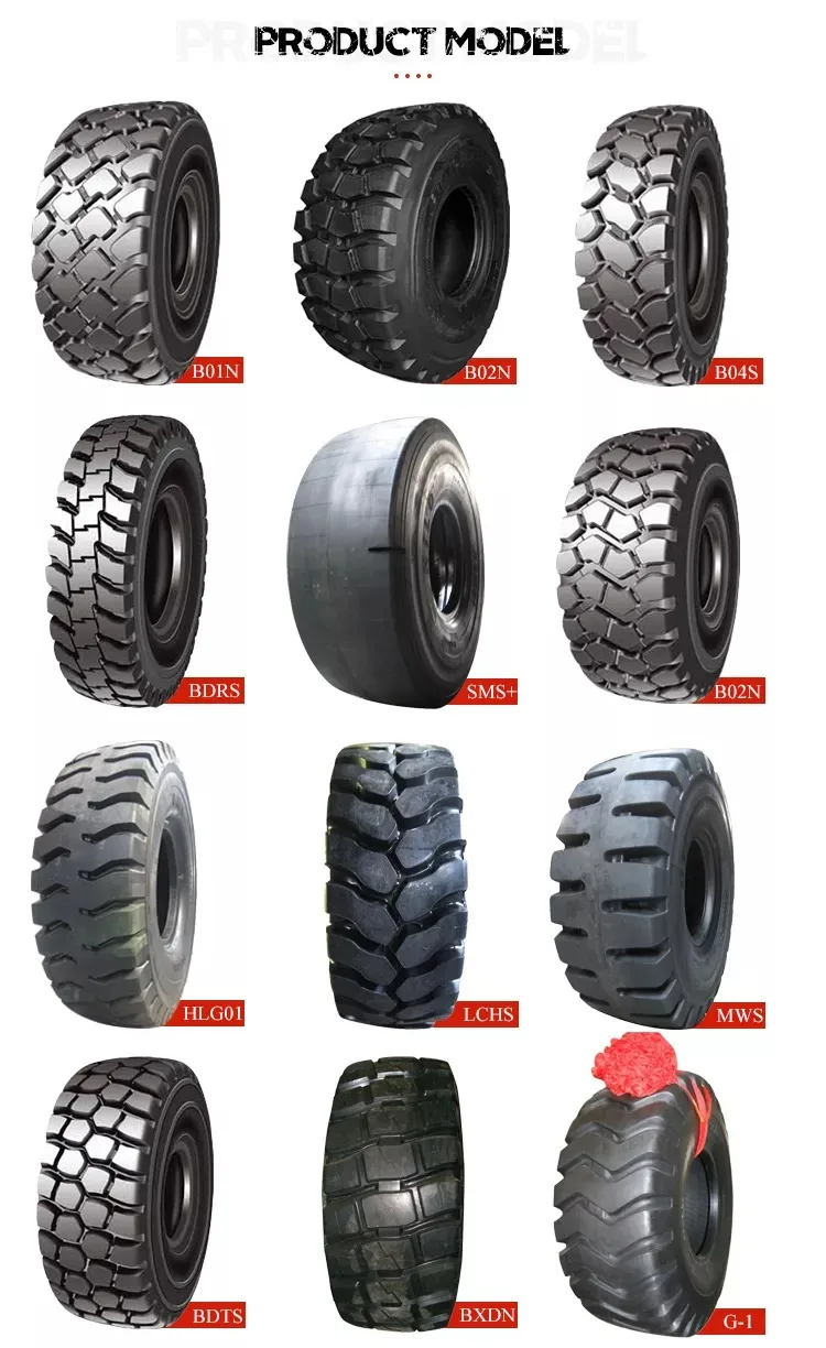 17.5R25 20.5R25 23.5R25 26.5R25 33.00R51 40.00r57 Tires for Dump Trucks ...