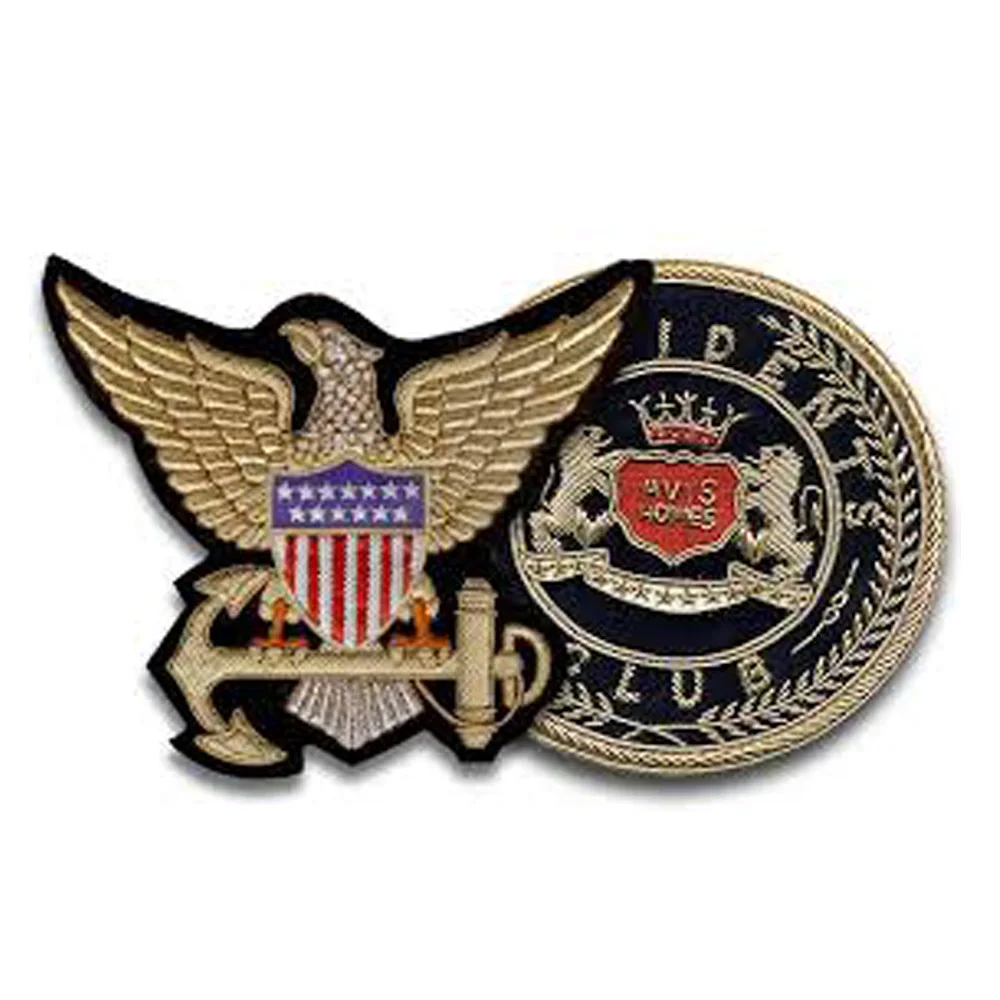 Royal Embroidered Badge - Buy Embossed Badges | Embroidered Football ...