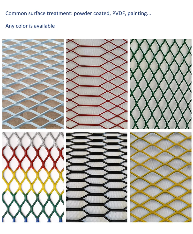 Aluminum Expanded Metal Mesh Sheet for Ceiling Decorative