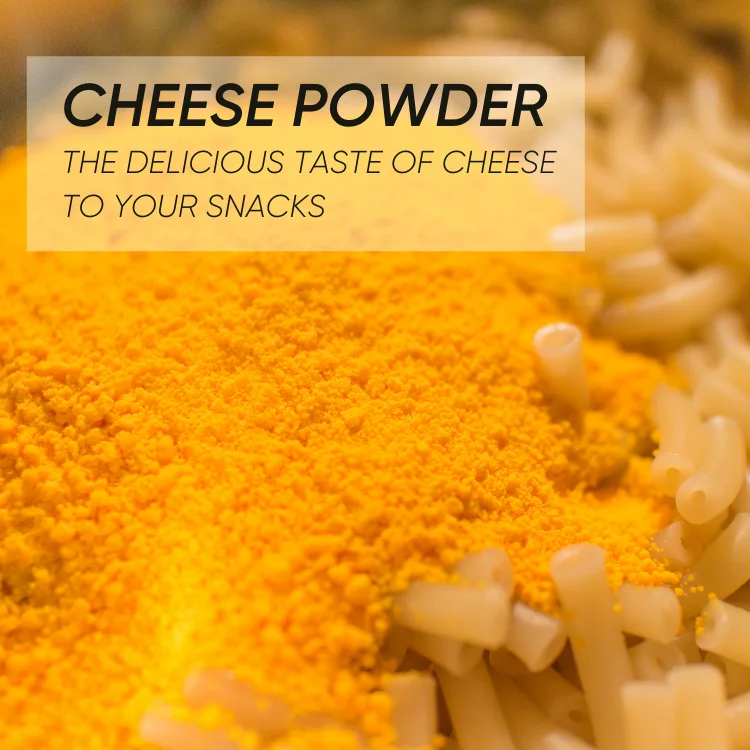 High Quality Cheese Powder Seasoning Strong Taste Cheese Flavor Powder ...