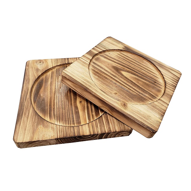 Creative Design Modern Wooden Trivet Home Hotel Table Heat Resistant ...