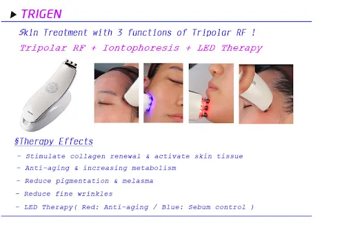Korean TRIGEN Portable Home Use Tripolar Skin Lifting Machine