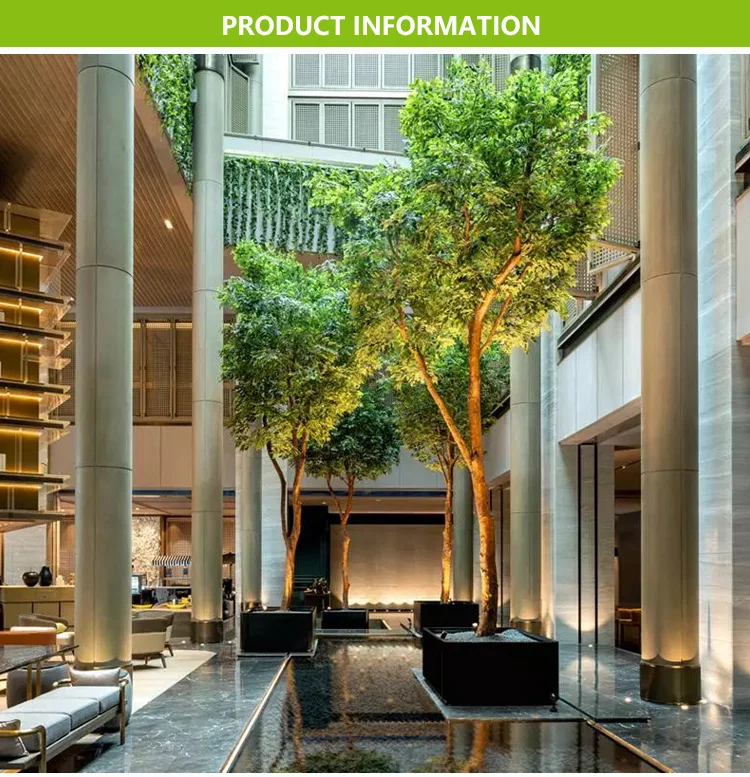 4 Meter Fake Banyan Tree Large Green Ficus Plant Artificial Green Tree ...