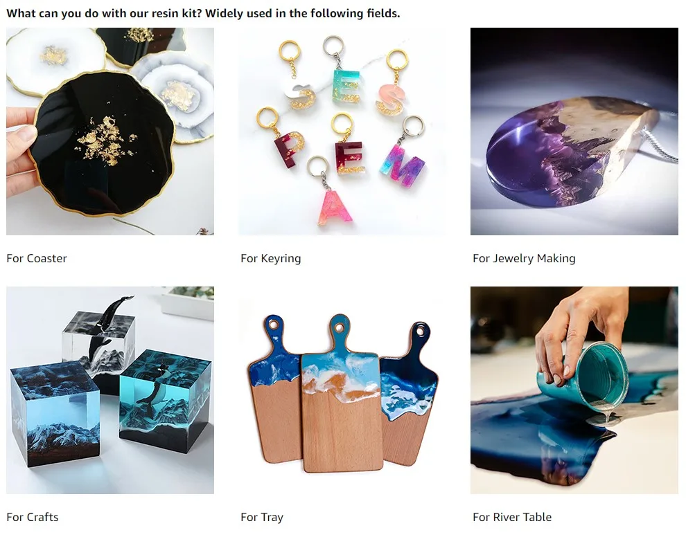 Quick Dry Casting Resin Liquid For Making Jewelry Artwork Japan Epoxy ...