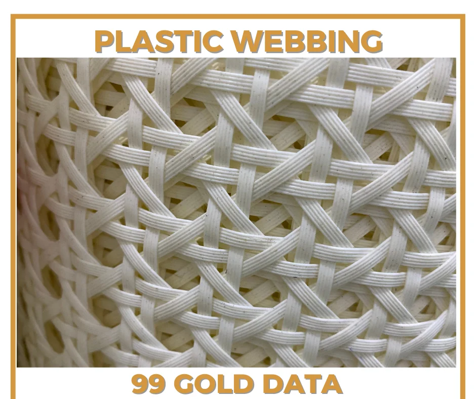 Shop High Quality Rattan Plastic Webbing Rolls from Vietnam