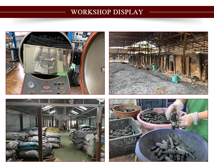 White Charcoal Binchotan - Stick for Water Purification