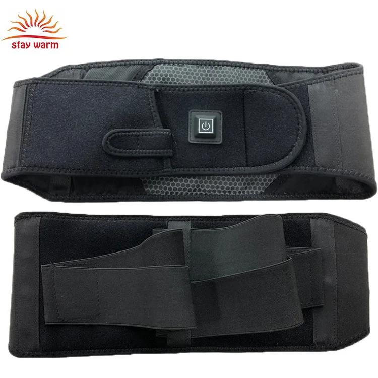 Wormwood Hot Compress Heating Waist Belt Far Infrared Usb Back Heating ...