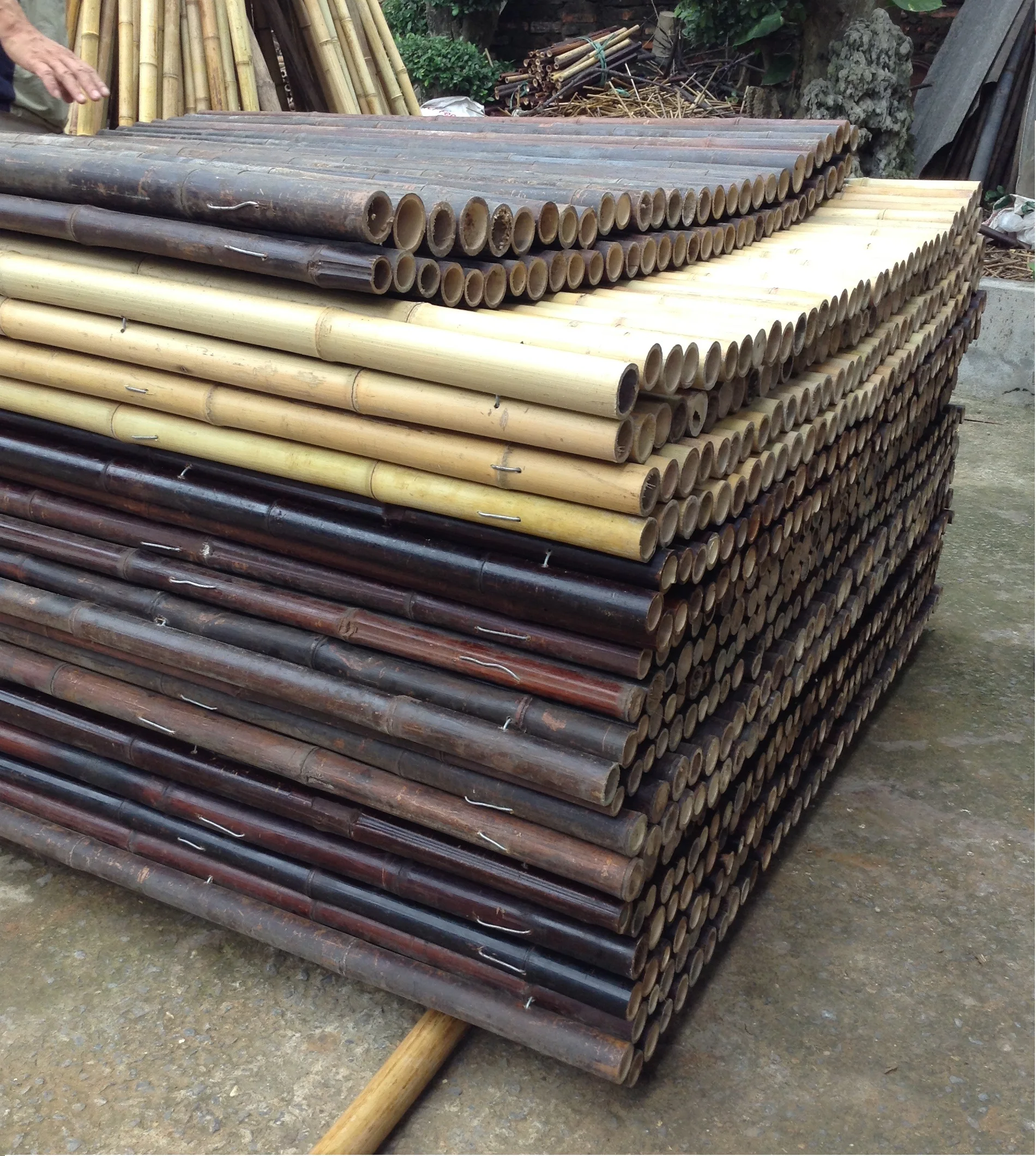 High Quality Natural Vietnamese Bamboo Fences Easy To Assemble ...