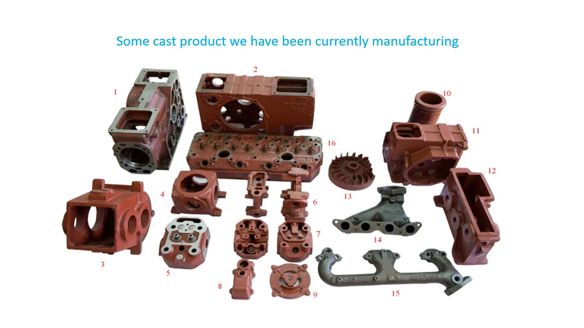 Oem Gate Valve Body Casting Parts Durable Nodular Cast Iron Customized ...
