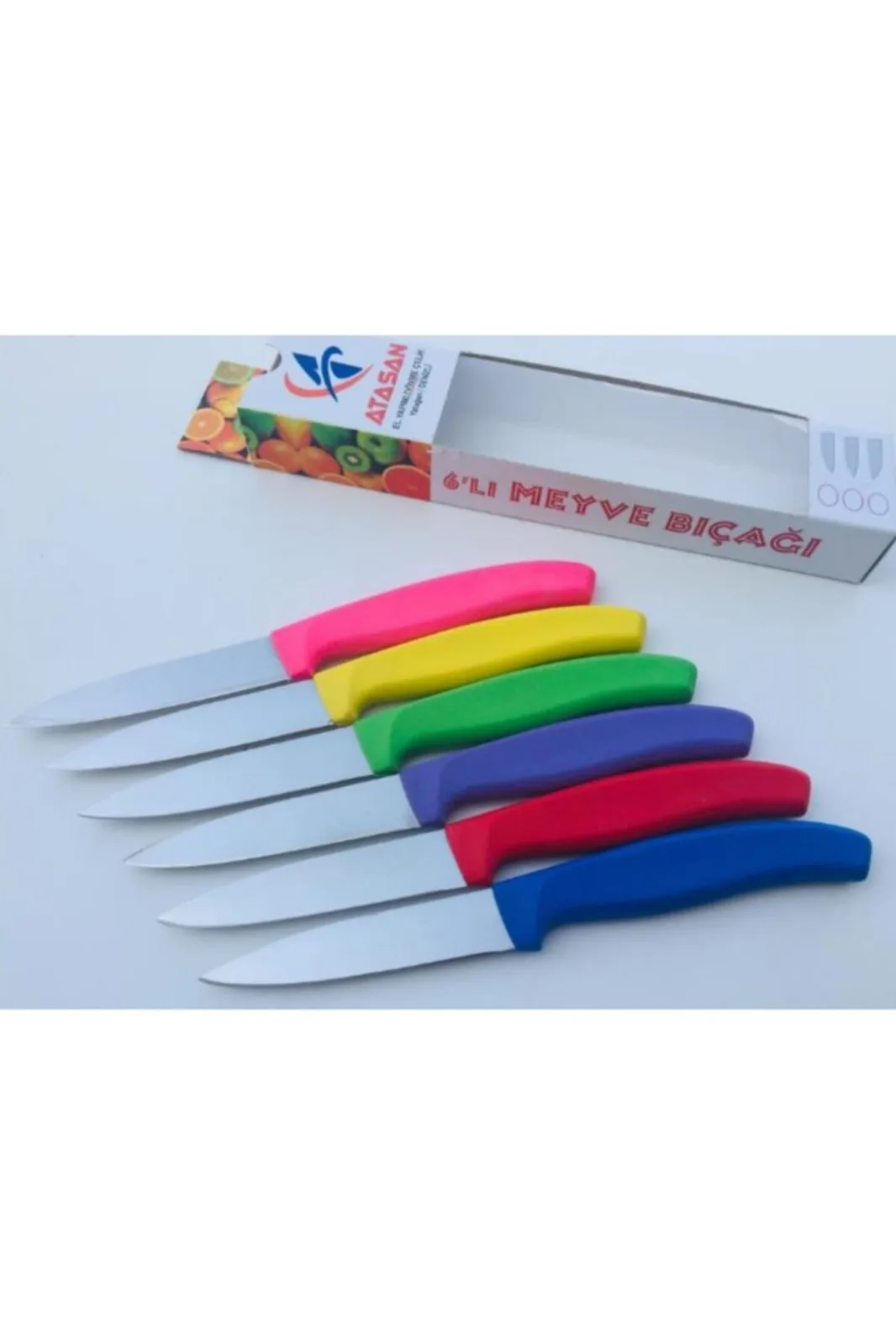 Atasan Fruit Knives Set Kitchen Knife Sets Chefs Knife Colorful High ...