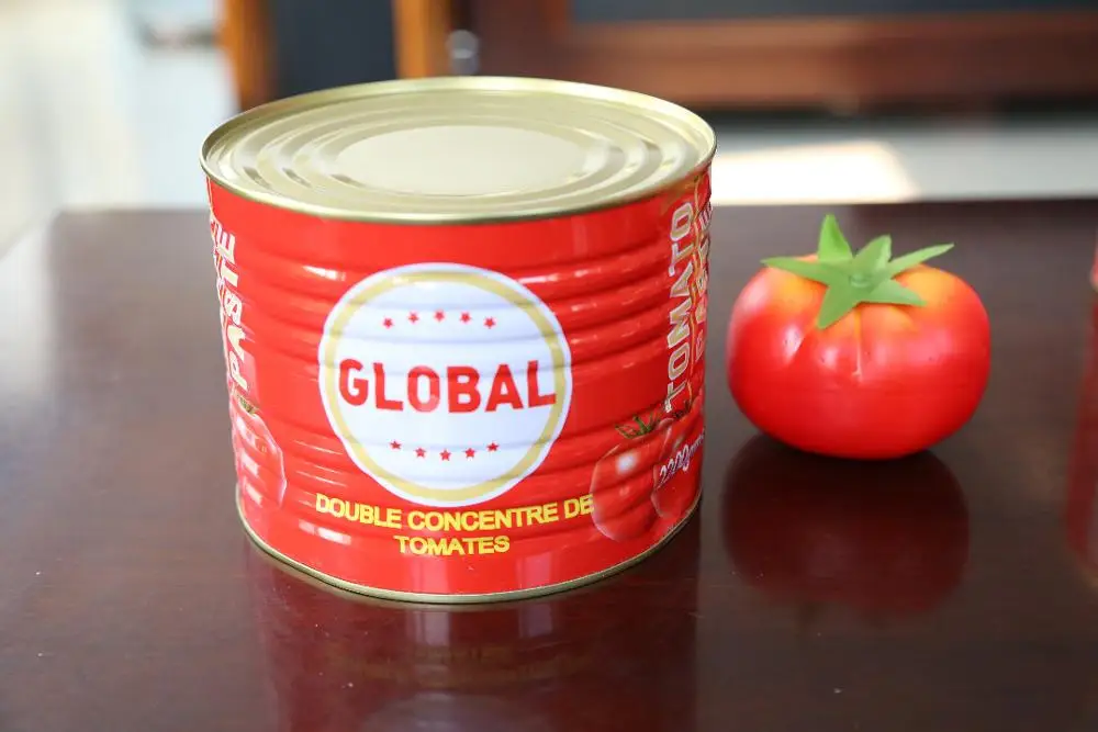 Fresh Canned Easy Open Canned Tomato Paste In 70g 140g 200g 210g 400g ...