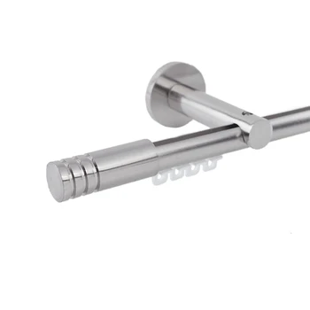Aluminum Curtain Rod Profile 19mm Living Room Curtains - Buy Curtain ...