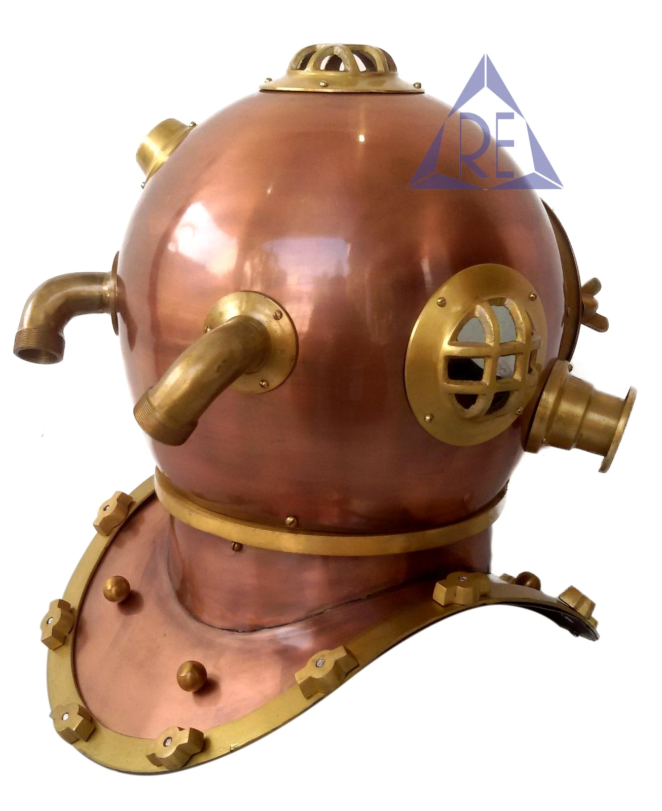 Scuba Diving Helmet - Deep Sea US Navy Mark V Diving Gear