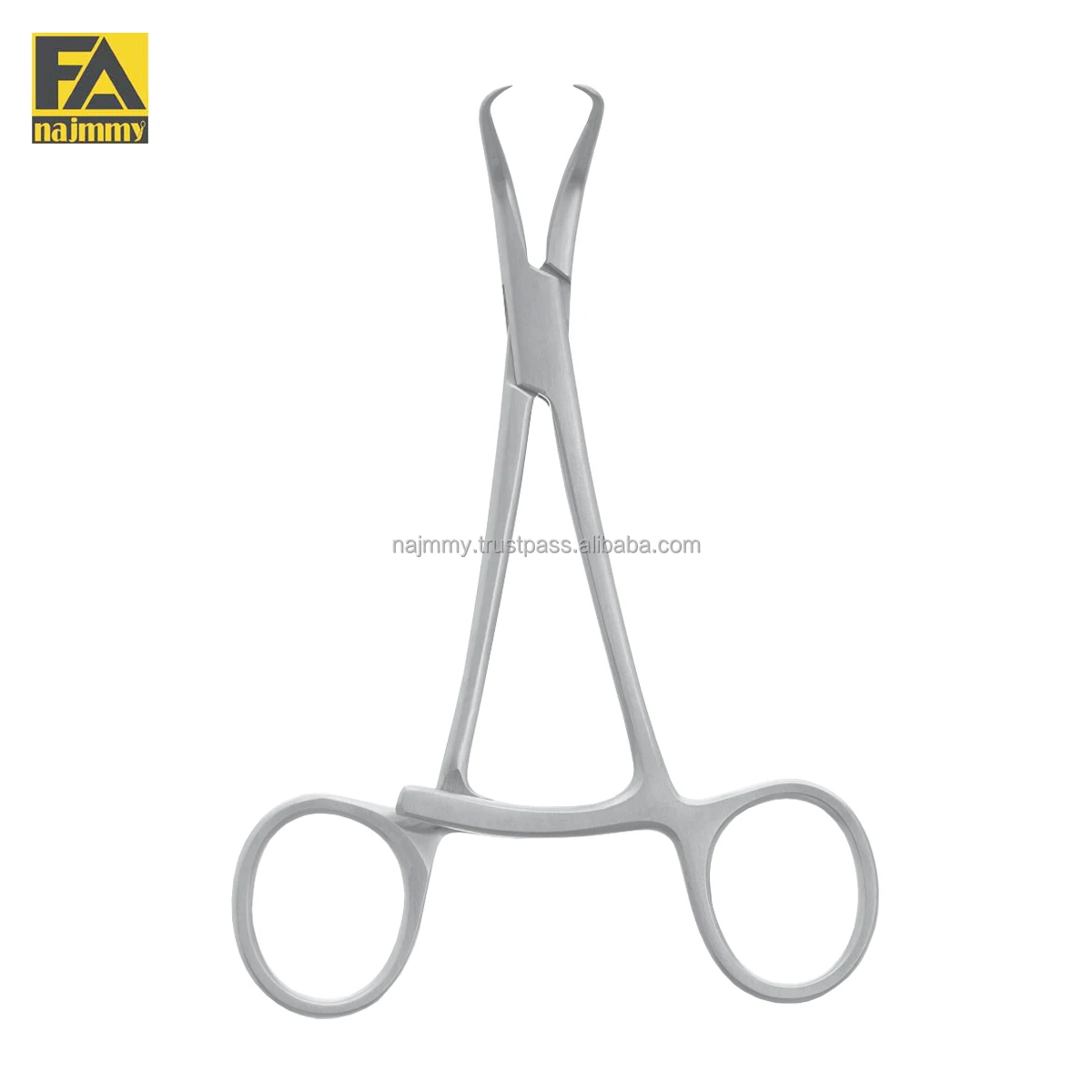 Lewin Perforating Bone Holding Forceps (serrated) - CE Certified