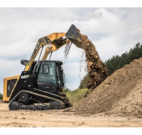 Asv Diesel Mini Skid Steer Loader Ce Epa China Sale Yellow Red Unique ...