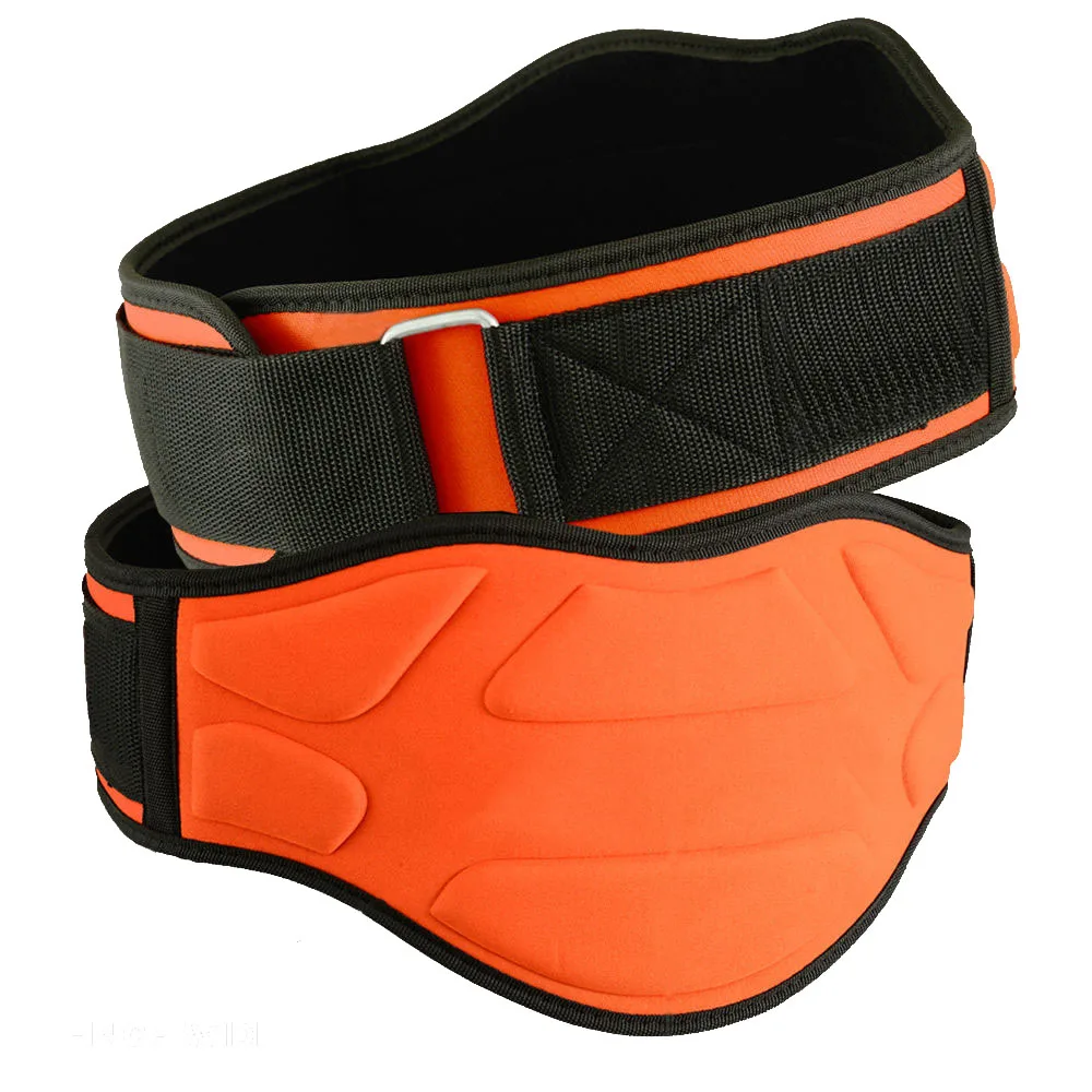 GAF WEIGHTLIFTING DIP BELT NEOPRENE GYM SUPPORT STRAPS GEL WRAPS WITH ...
