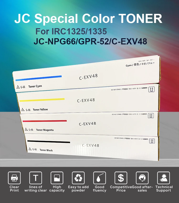 Jane Color for Canon NPG66 GPR-52 C-EXV48 IRC1325 IRC1335 New Arrivals ...