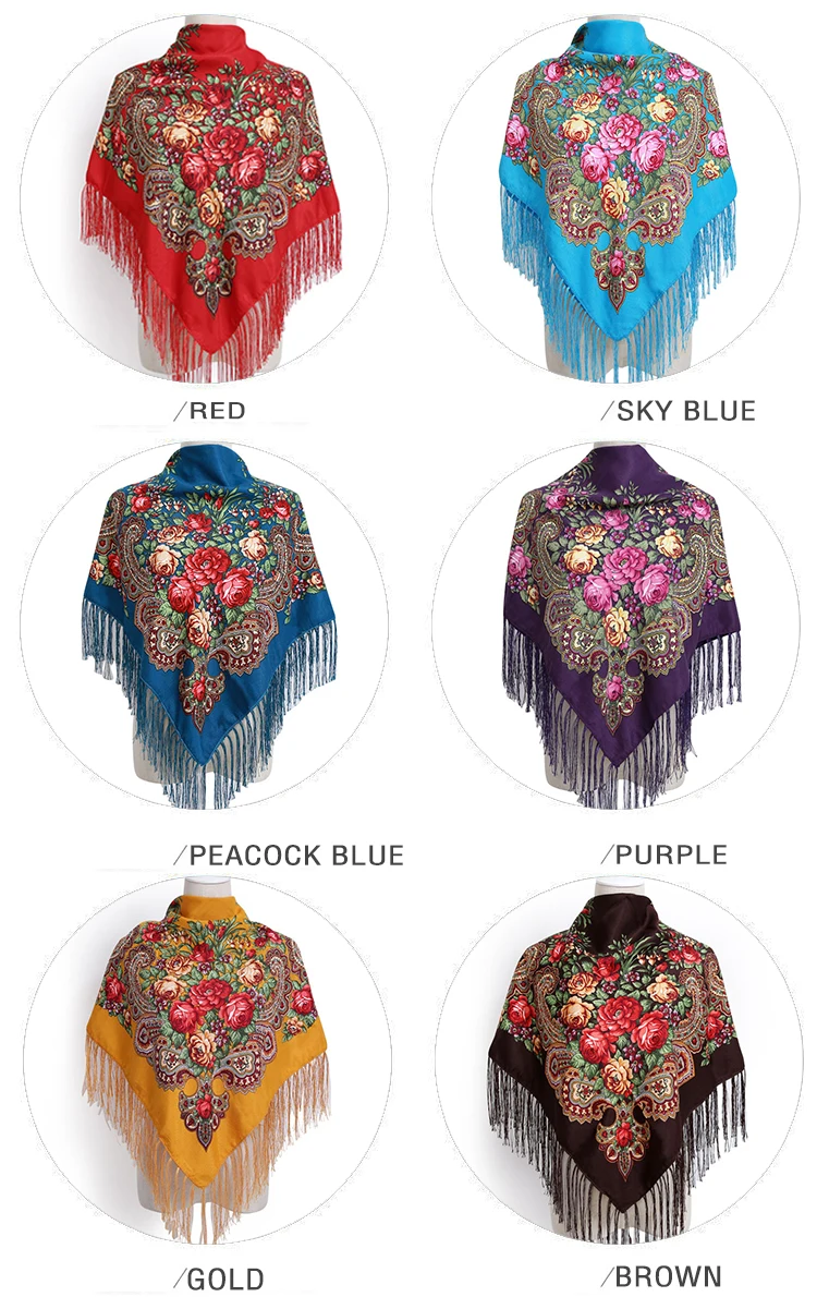 Wholesale Fashion Russia Shawls Factory - Square Pashmina