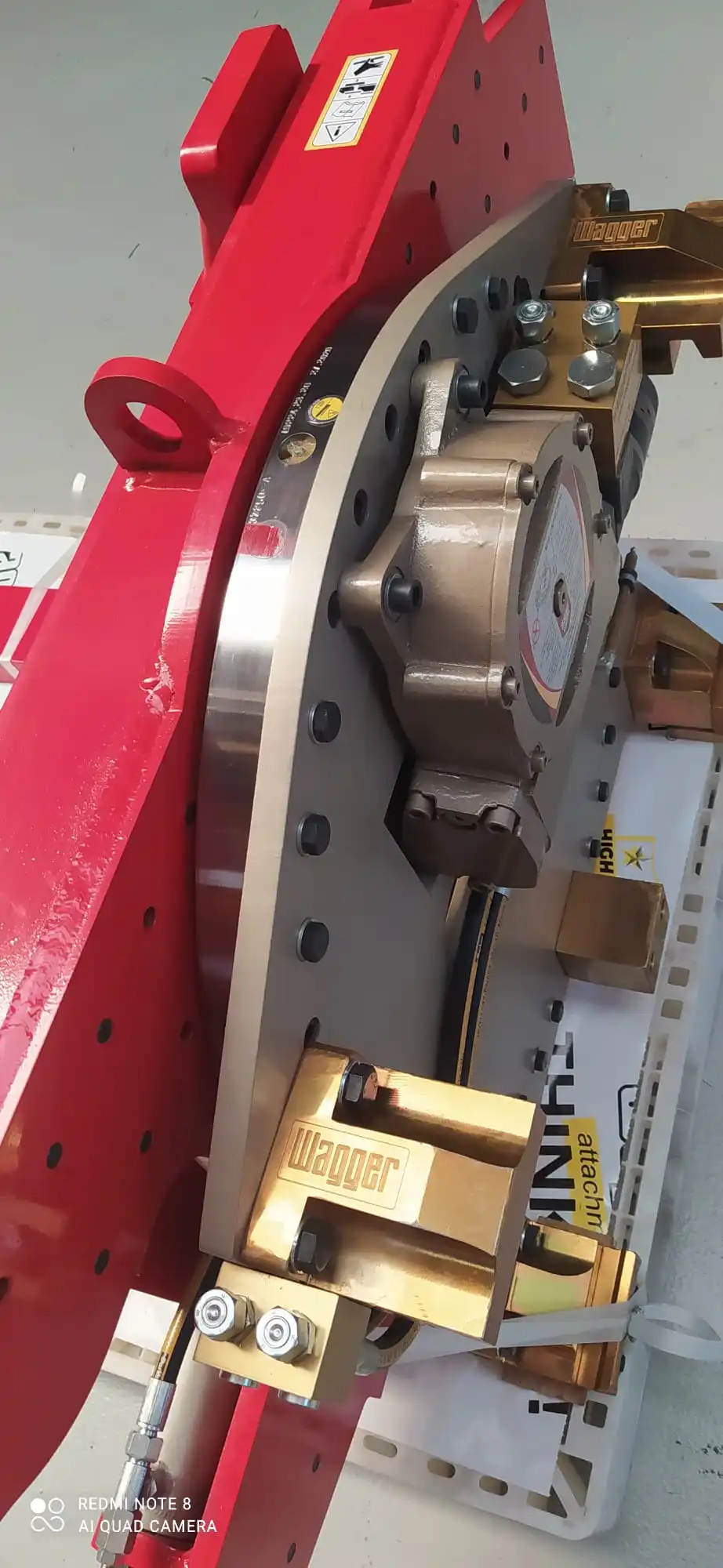 360 Degree Rotating Fork Clamps For Forklift Attachment Wagger ...