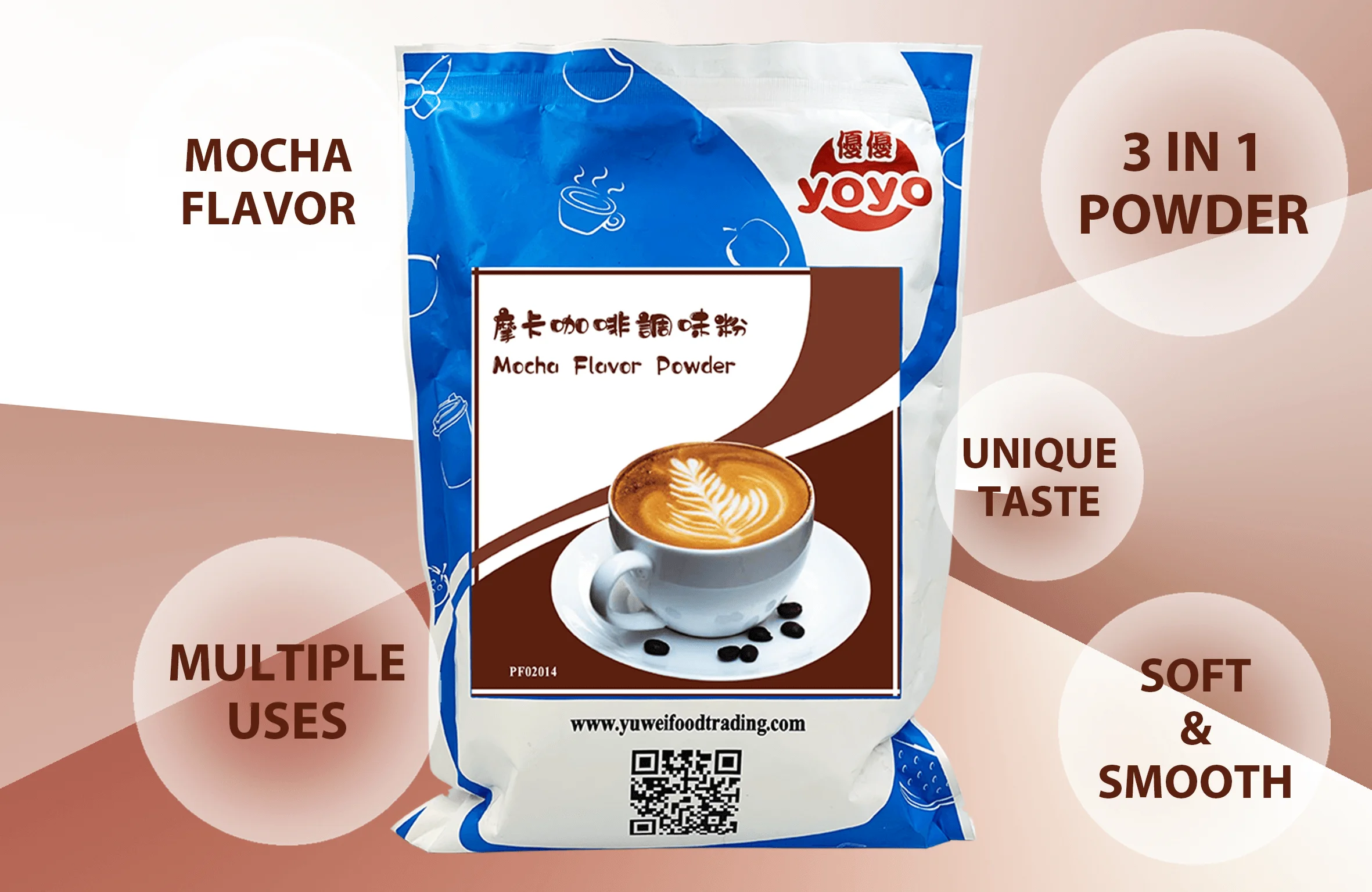 Coffee Flavor Milk Tea Powder Mocha Coffee Flavor Bubble Milk Tea ...