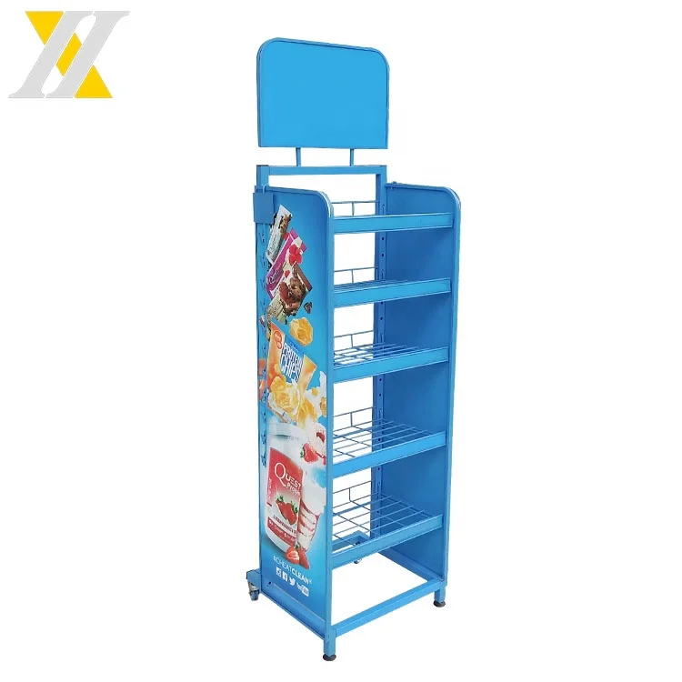 Custom Made Point of Purchase Wire Racks for Retail Display