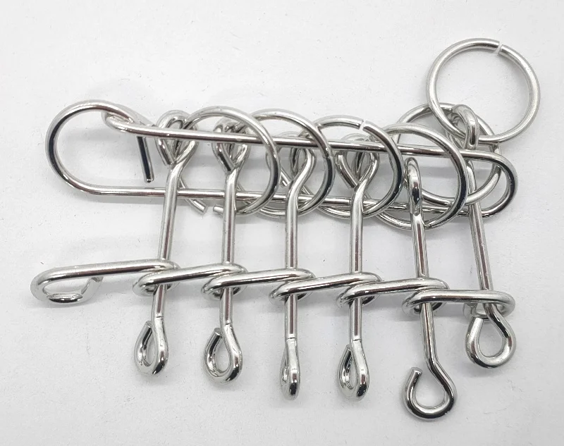 Classic Metal Puzzle Brain Teasers Iq Test - Buy Metal Puzzle,Metal ...