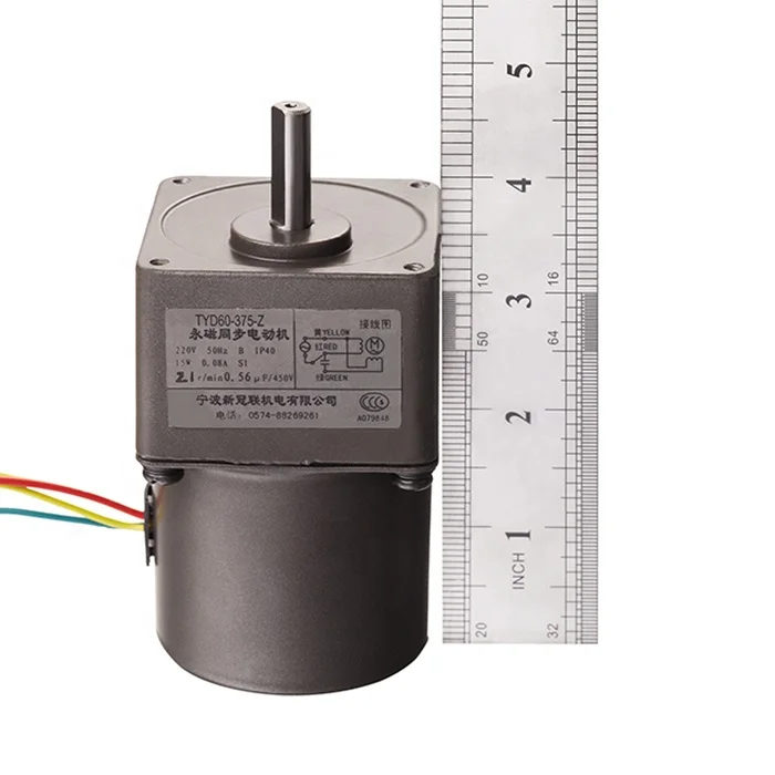 High Torque Small Waterproof Electric Reversible 110V Single Phase ...