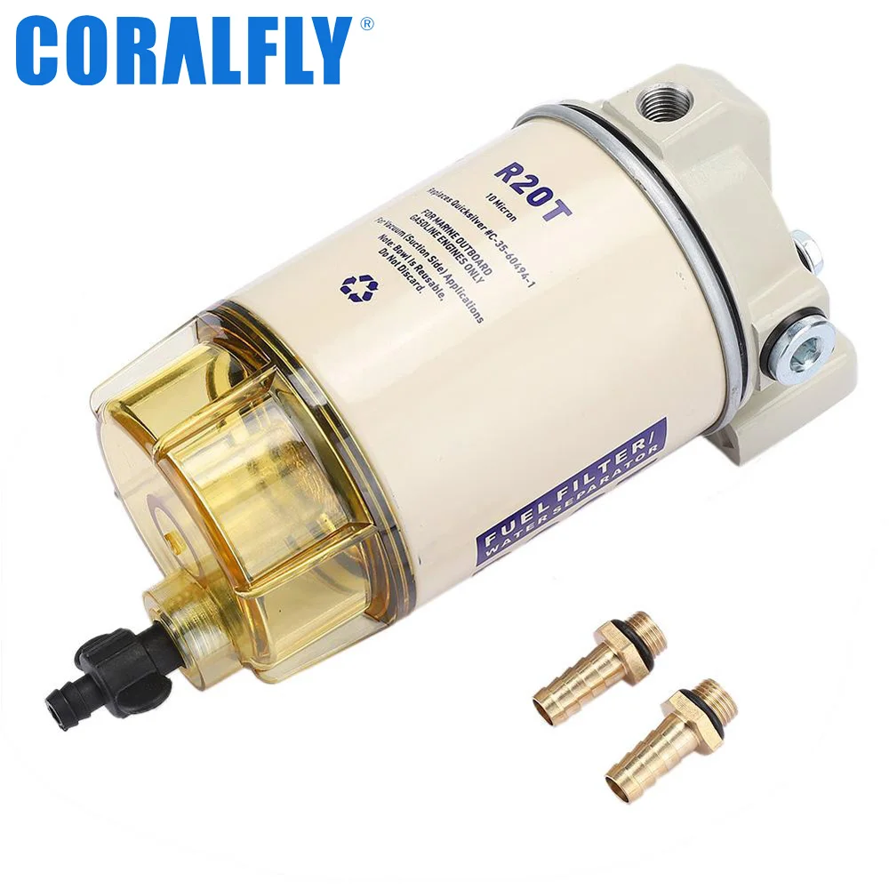 Excavator Diesel Engine Fuel Water Separator Filter Bf46021-o Bf9922-o ...