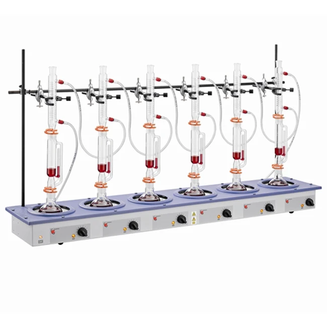Soxhlet Extraction Apparatus Tester - Electronic Lab Glass Radical