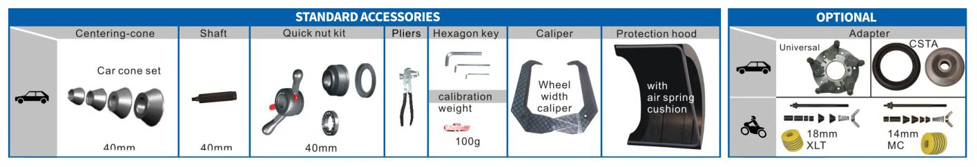 FCAR P-066 Automatic Wheel Balancer - Precision & Efficiency