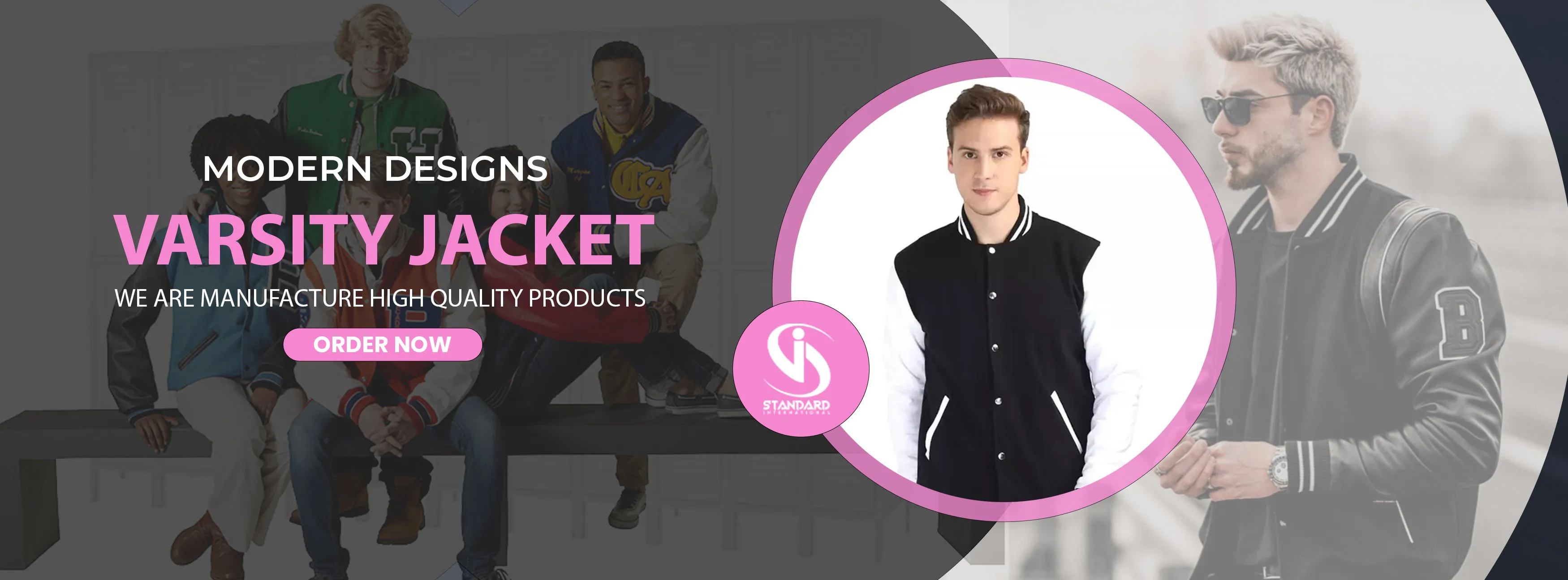 High Quality Custom Embroidered Varsity Wool Jackets for Men Winter ...