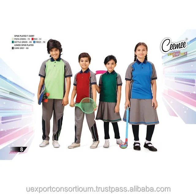Customized Boys And Girls Student Uniform Kids Sets Designs Primary ...