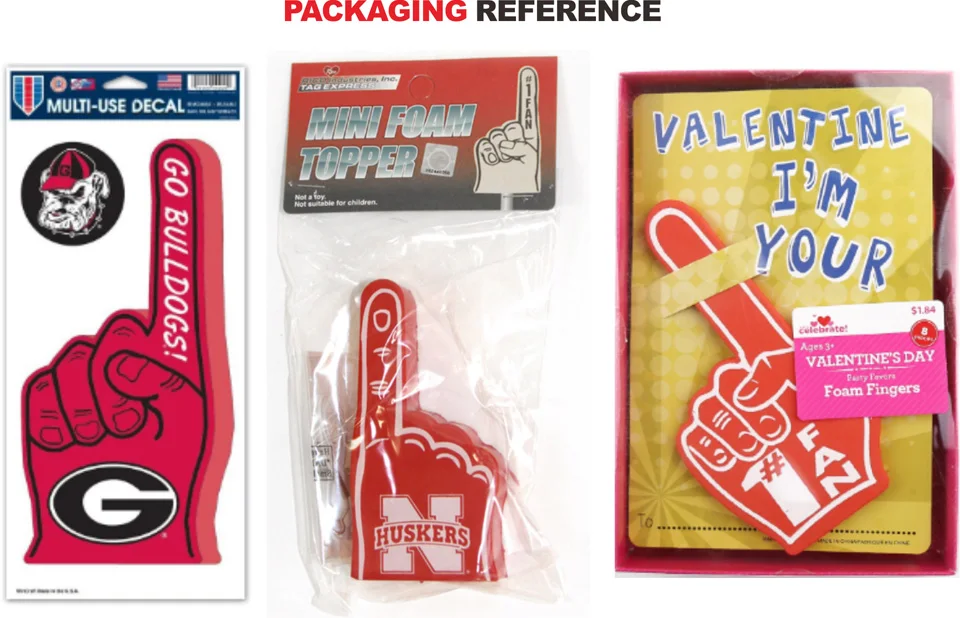 Wholesale Cheerleading Party Custom Sponge Cheering Sports Fans Foam ...