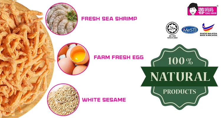 Wholesale Oem Halal Seafood Snacks Prawn Cracker Shrimp Chip Spicy ...