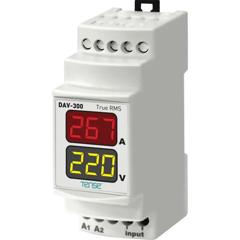 Direct Ammeter And Voltmeter With 2x3 Digit Led Display Dav-300 - Buy ...