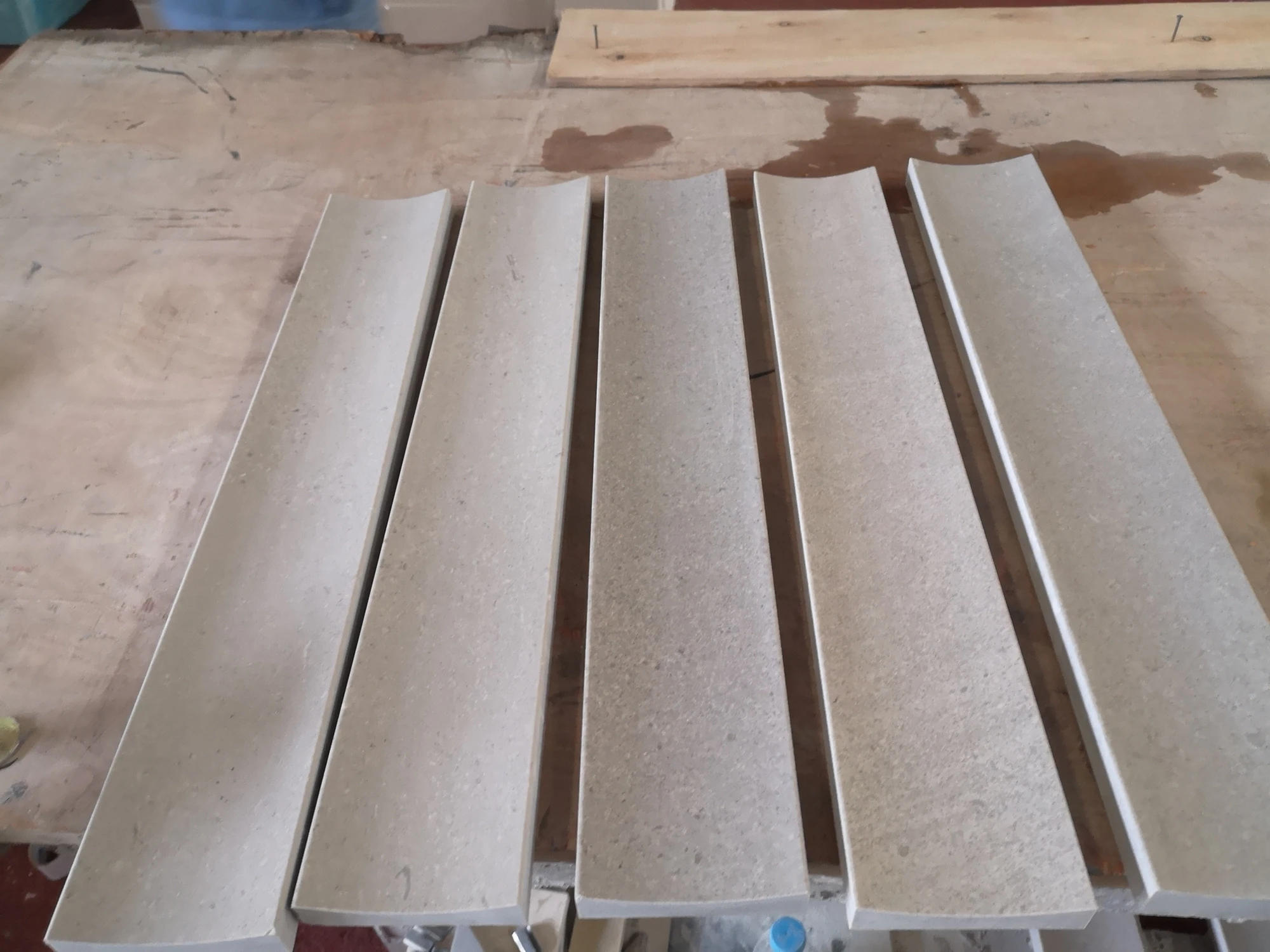 Wall Cladding Fluted Stone - Chinese Natural Light Grey