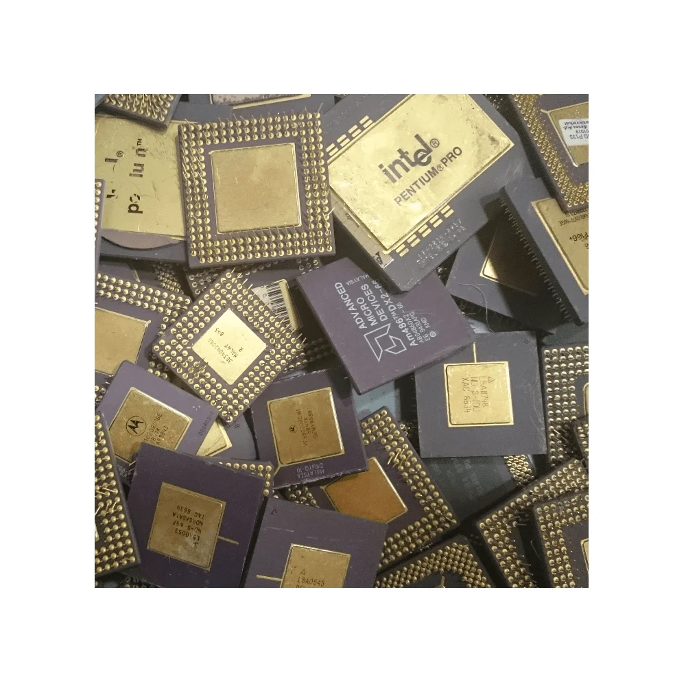High Quality Pentium Pro Gold Ceramic Cpu Scrap Cpu Processor Scrap ...