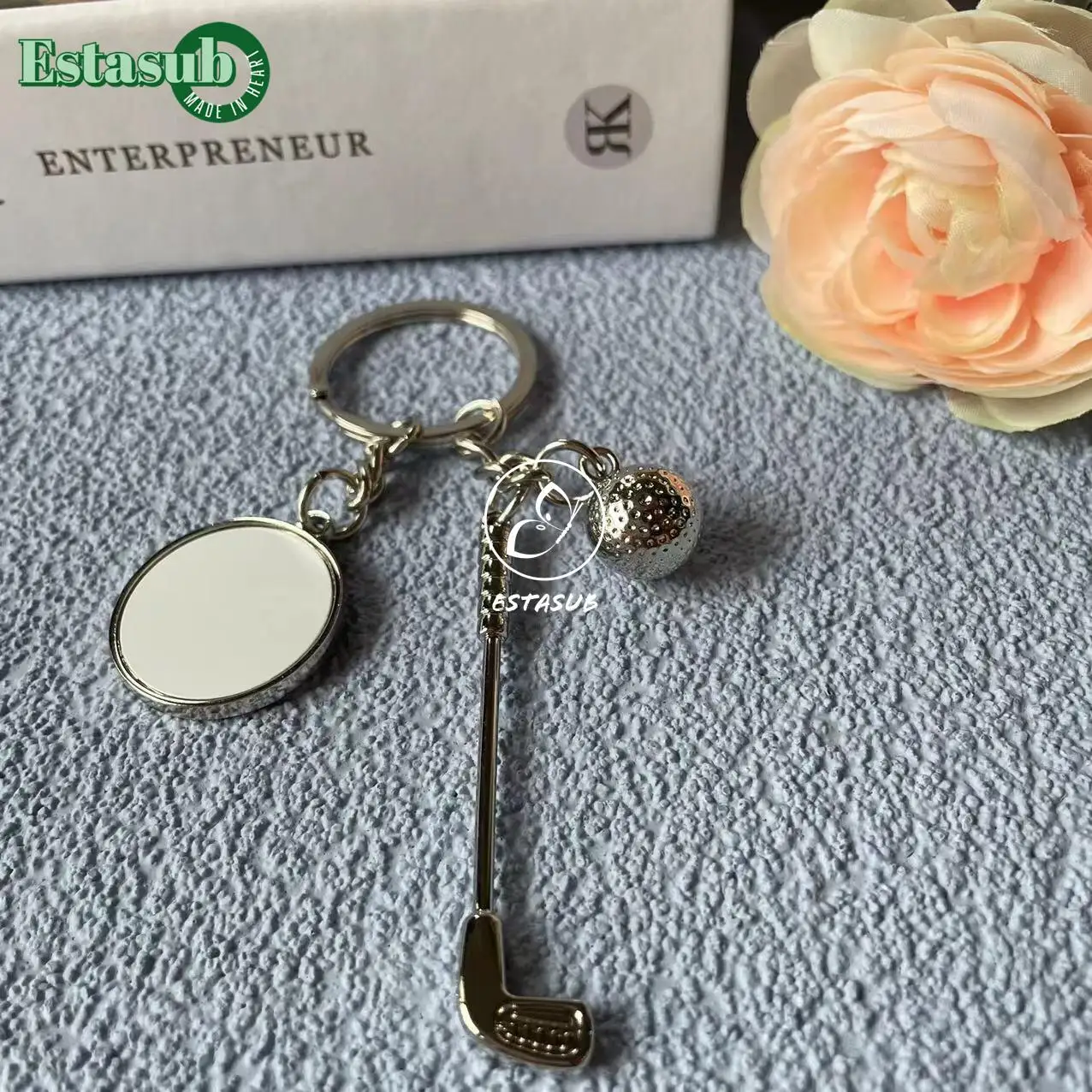 Custom Sublimation Blank Leather Keychains With Tassel - Buy ...