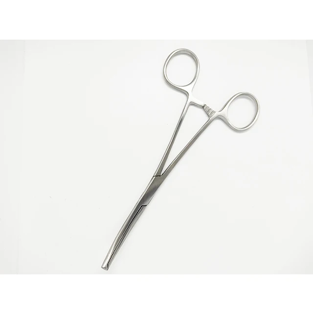 Kocher-Pinzas hemostáticas curvadas de acero inoxidable, instrumentos ...