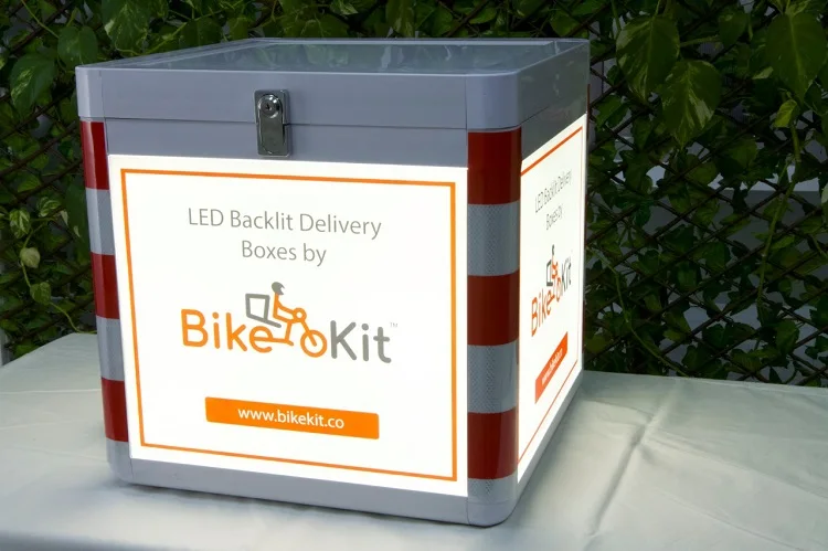 50x50x50 Cm Top Opening Motorcycle Tail Medicine Delivery Box With Led ...