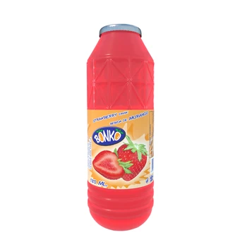 Fruit Drink Juice Strawberry 180ml Plastic Bottle Bonko Brand. Bottle ...