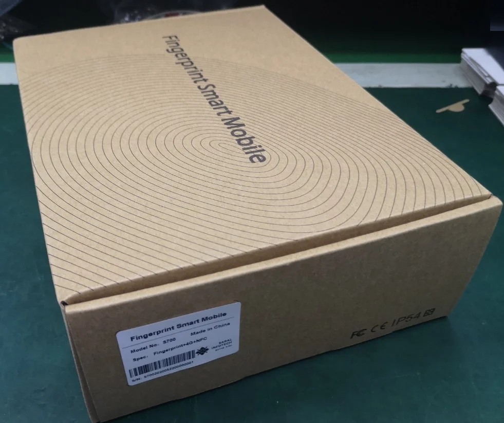 Ip54 Grade Iris Biometric Fingerprint Scanner Access Control Android ...