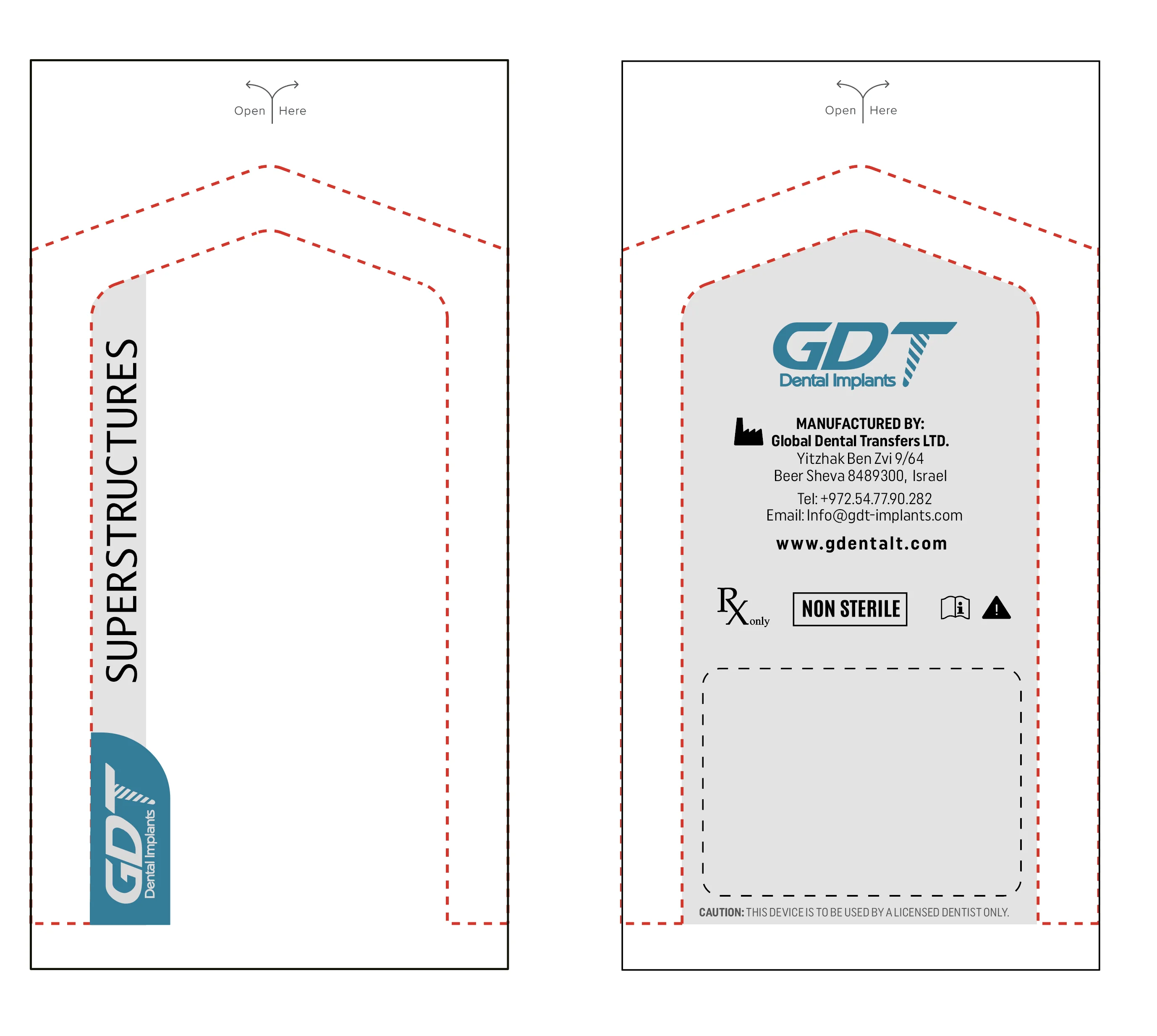 Guided Bone Regeneration Titanium Membrane Mesh Kit Gbr System Surgical ...