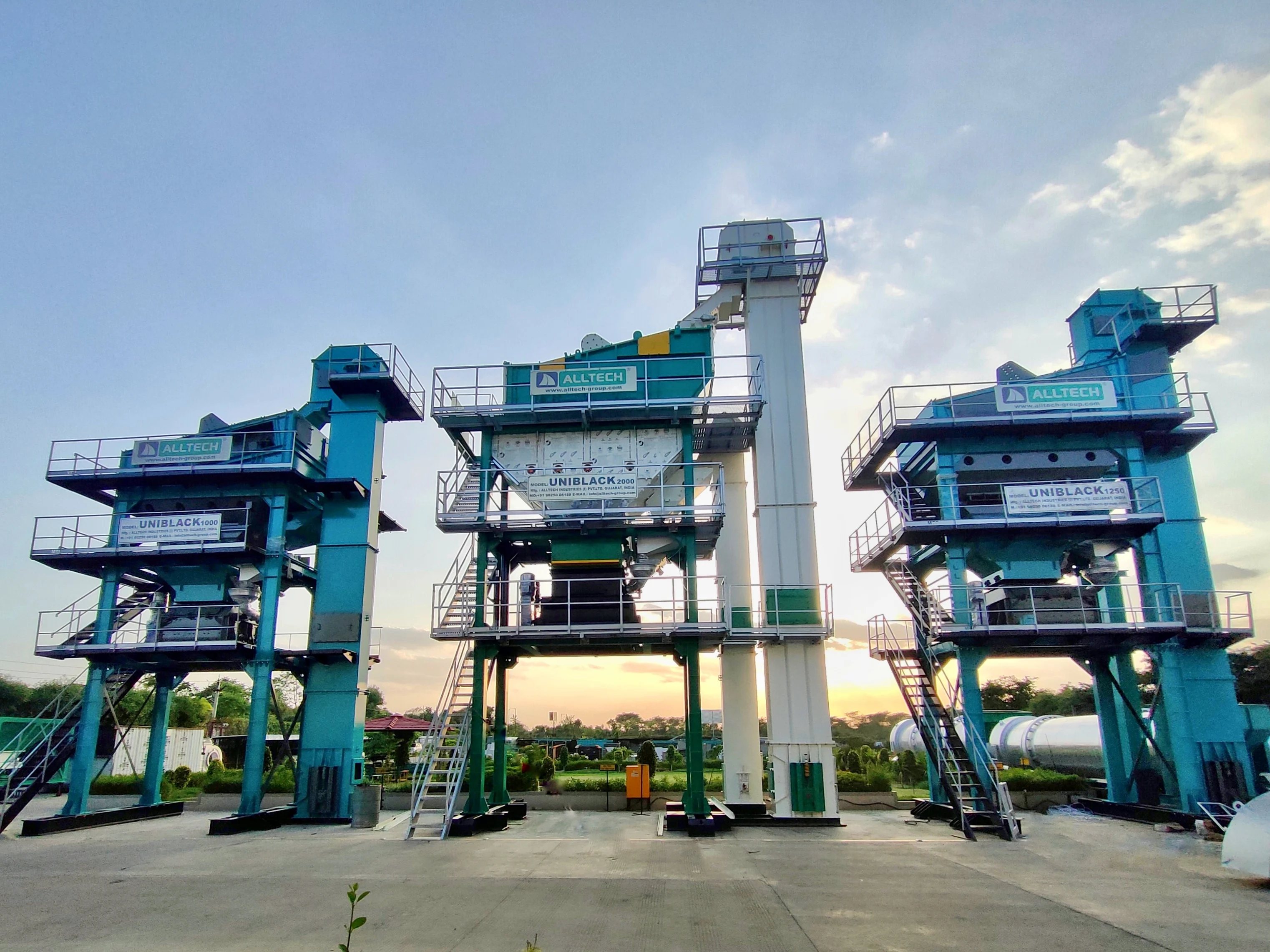 High Quality 120 Tph Asphalt Batch Mixing Plant Mobile And Stationery ...