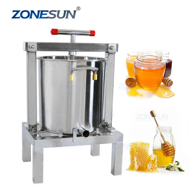 Zonesun Stainless Steel Honey Pressing Household Solid Honey Presser ...