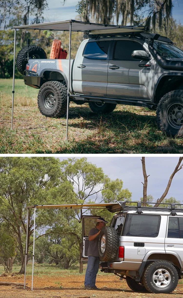 Side Mounted Roof And Side Canopy Of Outdoor Pickup Truck Car Tent ...