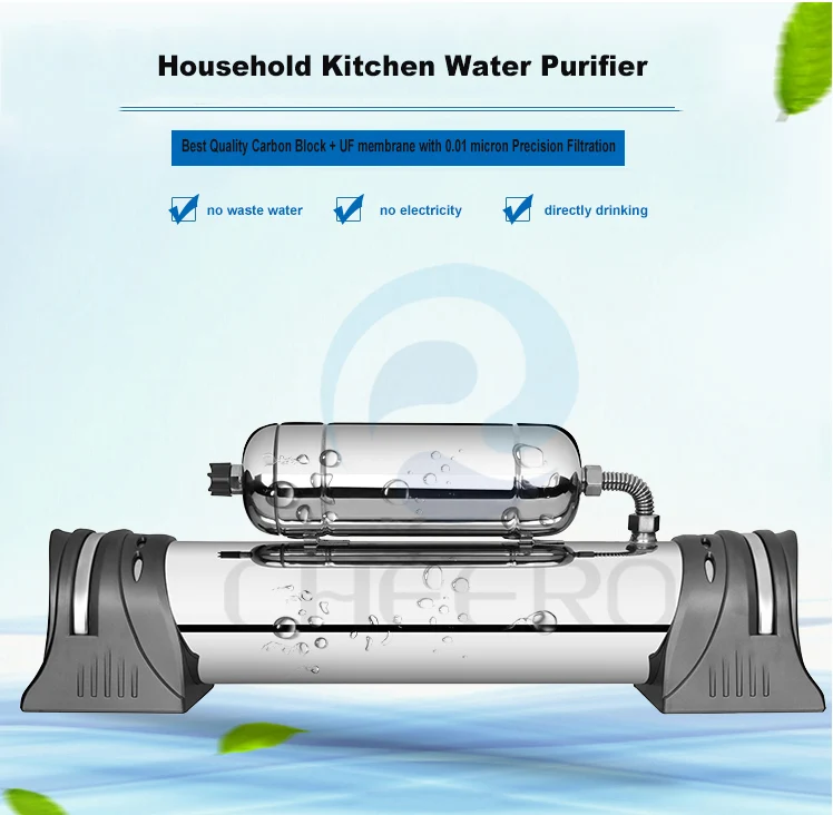 Stainless Steel SS 304 Ultrafiltration Water Purifier
