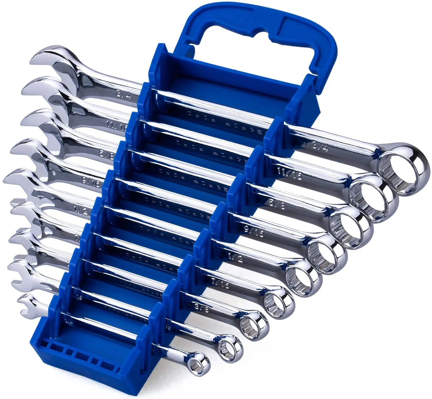24 Piece All Purpose Master Combination Wrench Set SAE 1/4"to 1"Metric ...